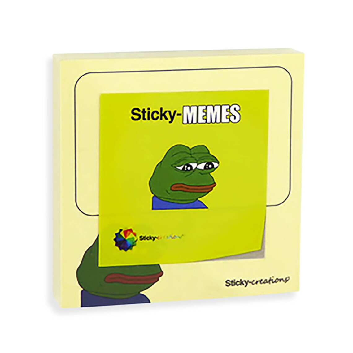 Sticky-memes Pepe the Frog Meme Sticky Notes | Etsy