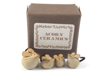 Ceramic Mouse Figurines - Etsy