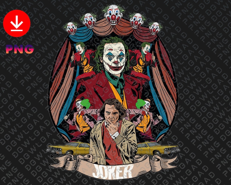 Design Joker - Poster Digital File Png - Etsy