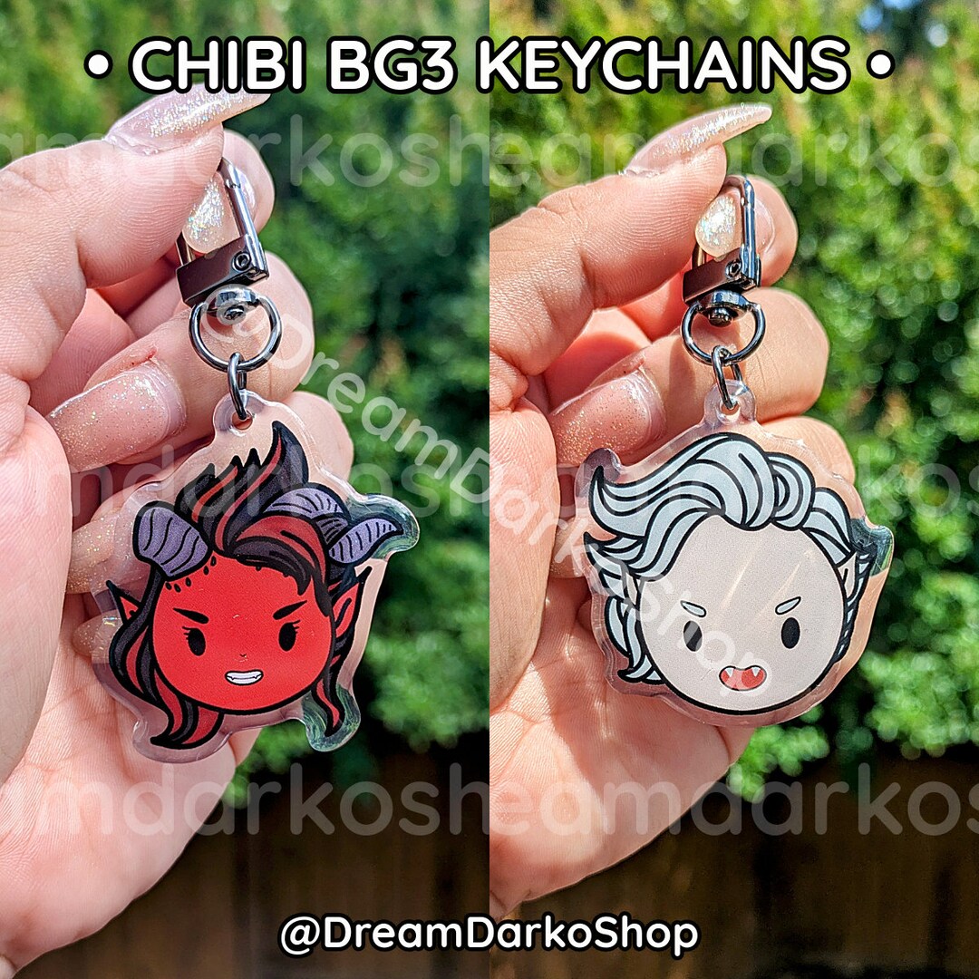 Chibi BG3 Keychains - Etsy