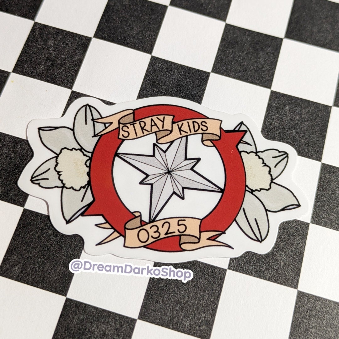 Clear SKZ Compass Sticker - Etsy
