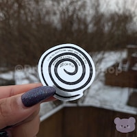 Star Spiral Sticker - Etsy