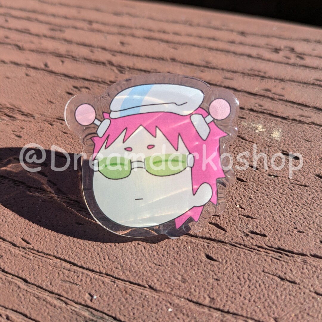 Saiki Mini Acrylic Pin - Etsy
