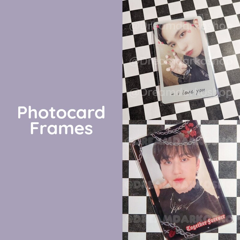 Kpop Photo Frames - Etsy