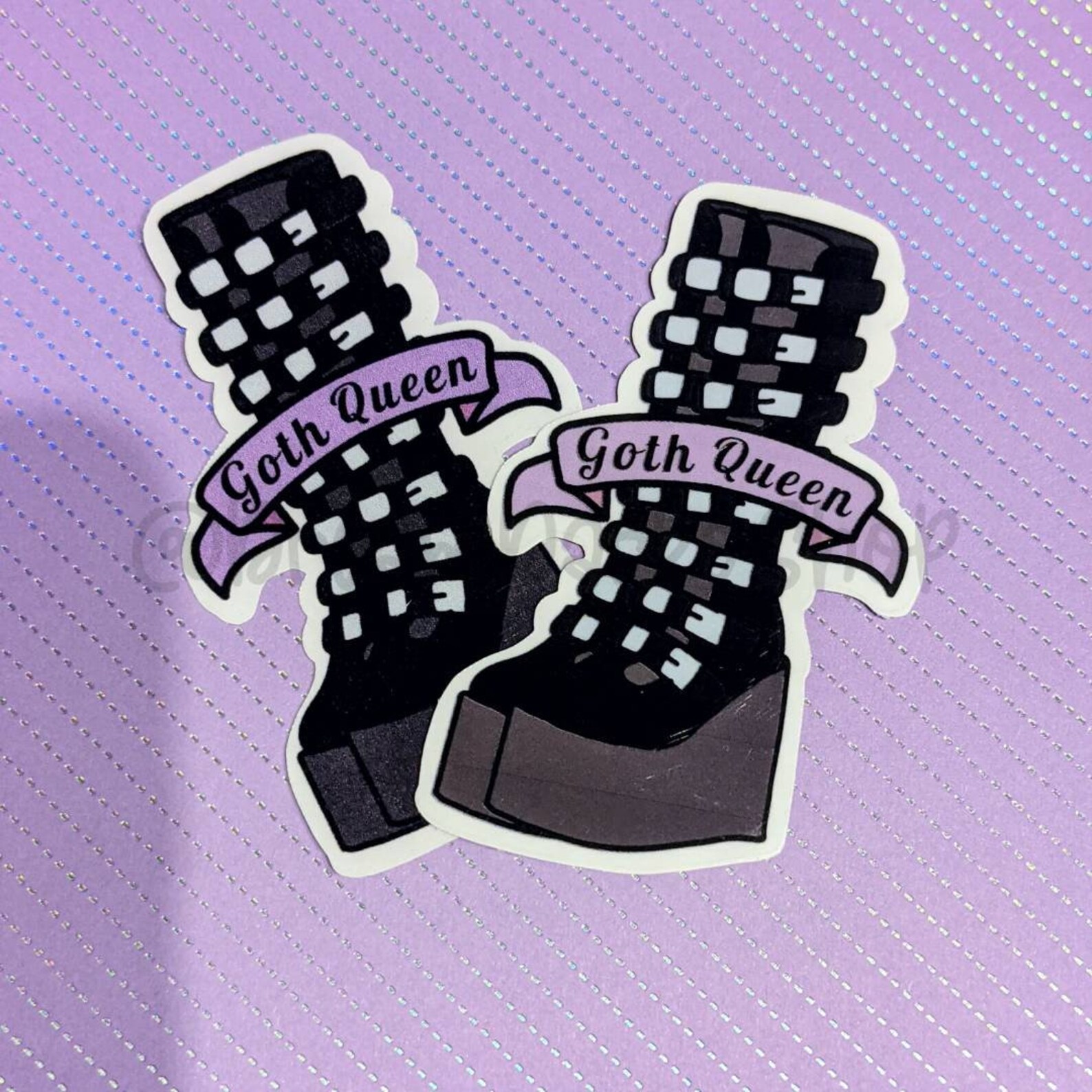 Goth Girl Stickers | Etsy