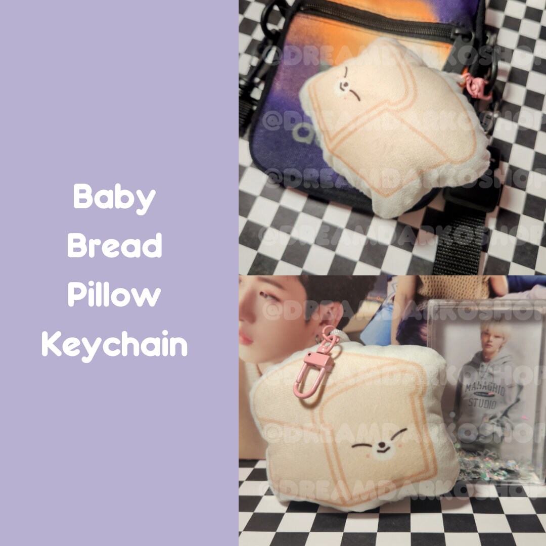 I.n Baby Bread Pillow Keychains - Etsy