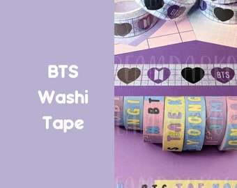 BTS Black Swan, Dionysus Stamp Washi Tape Decorative Adhesive Tape ...