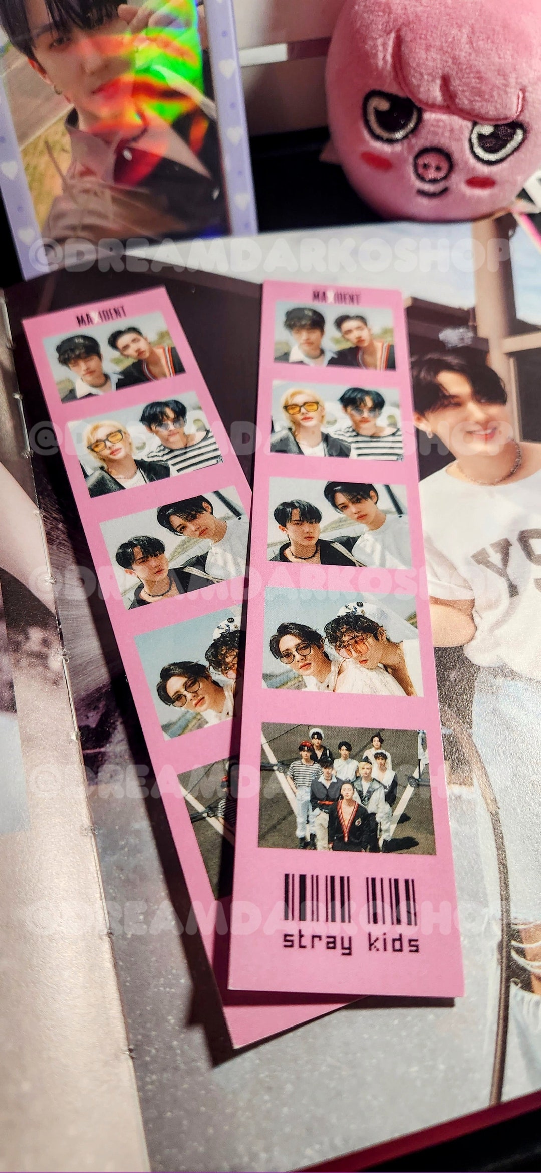 Stray Kids Maxident Photo Strip / Bookmark - Etsy