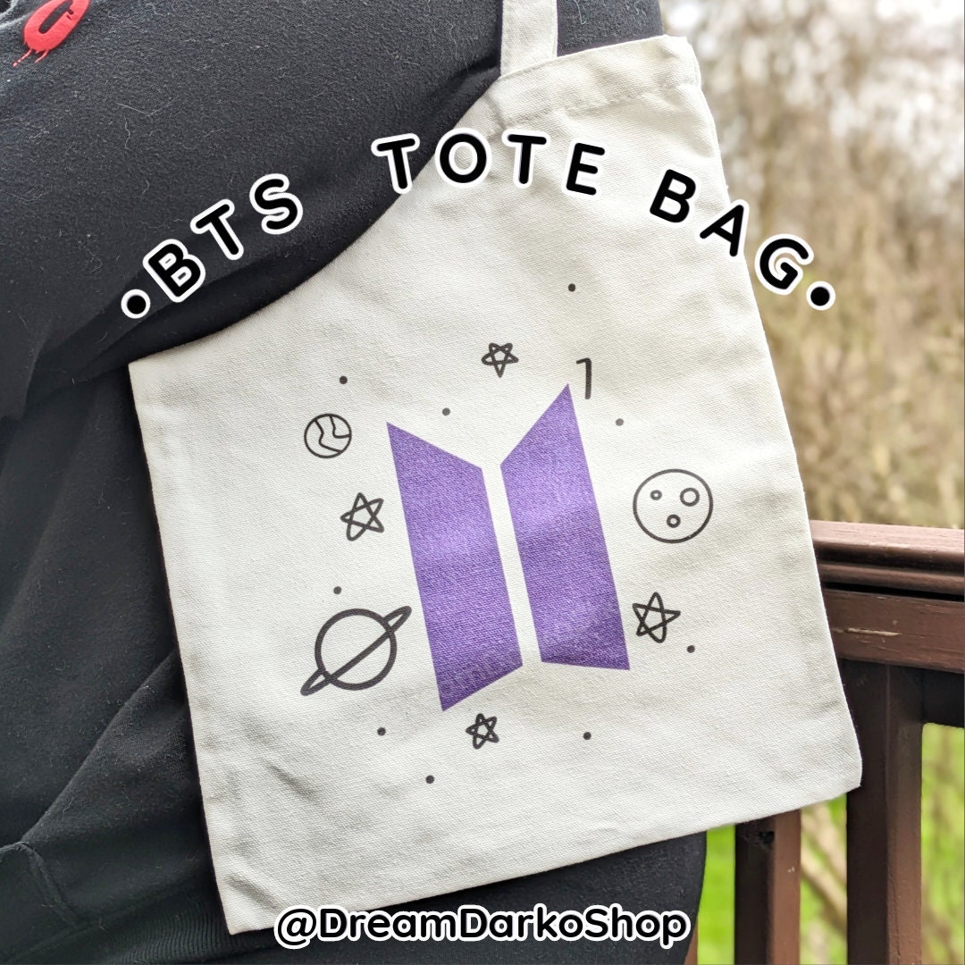 BTS Tote Bag - Etsy