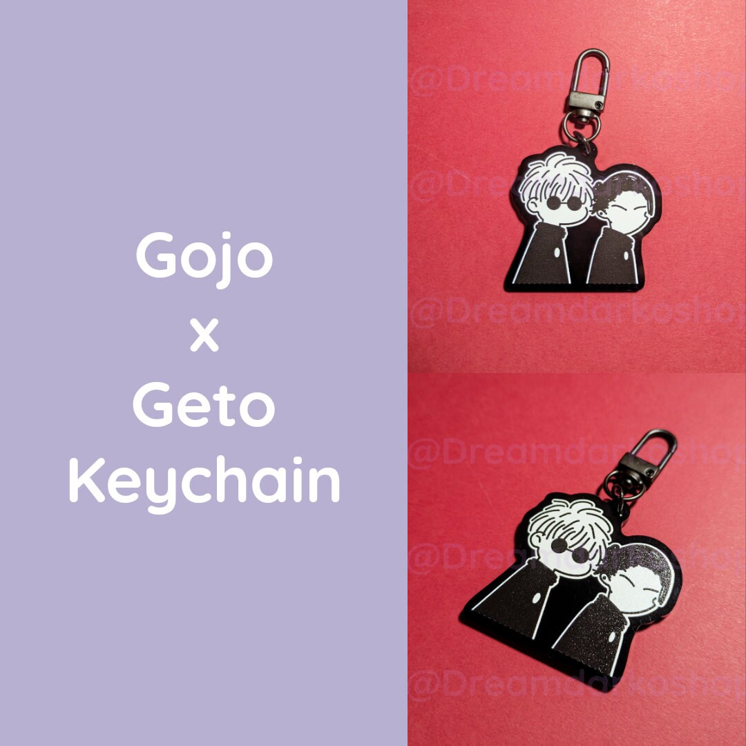 Gojo X Geto Keychains - Etsy