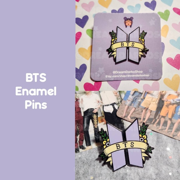 Kpop Enamel Pins - Etsy