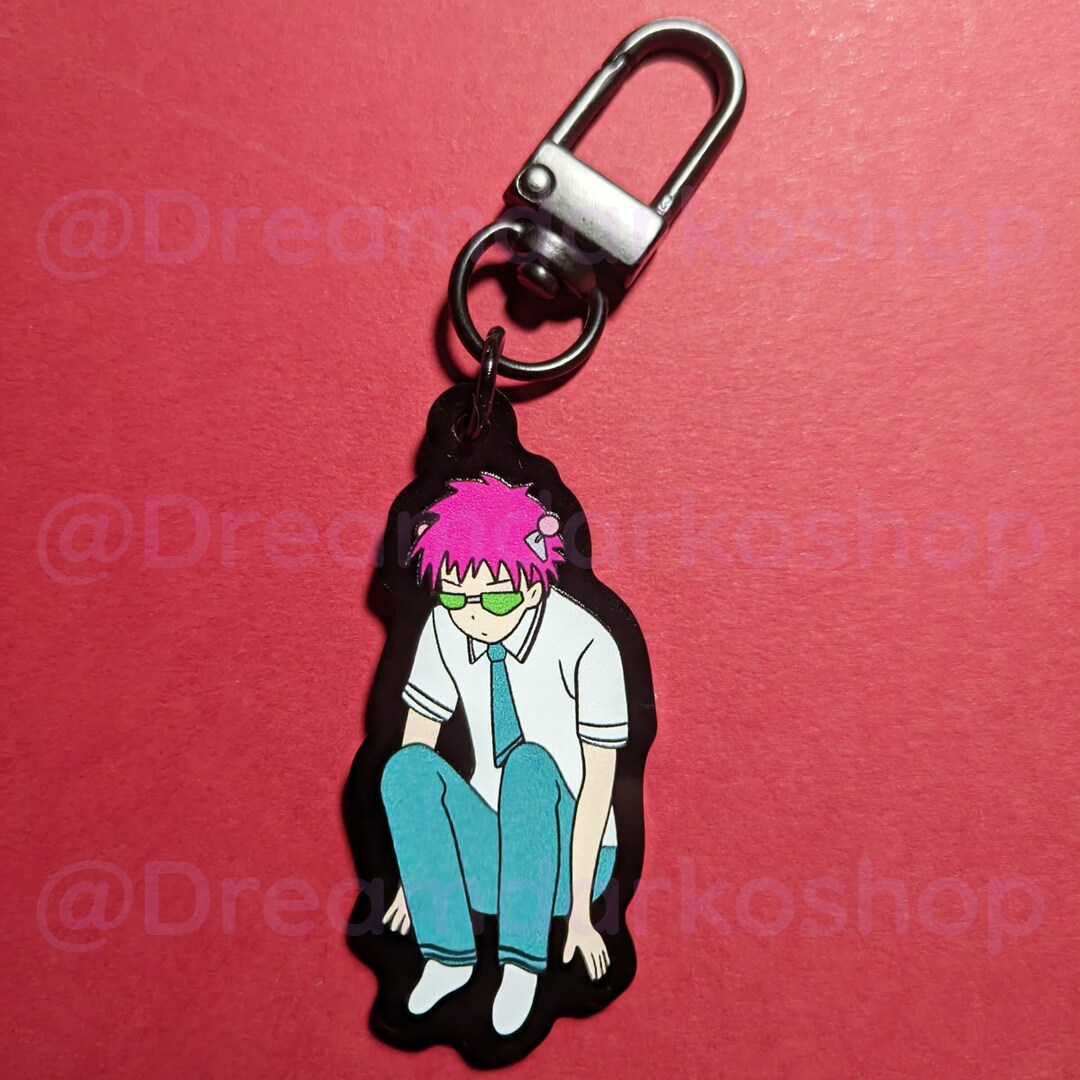 Pocket Saiki K Keychains - Etsy