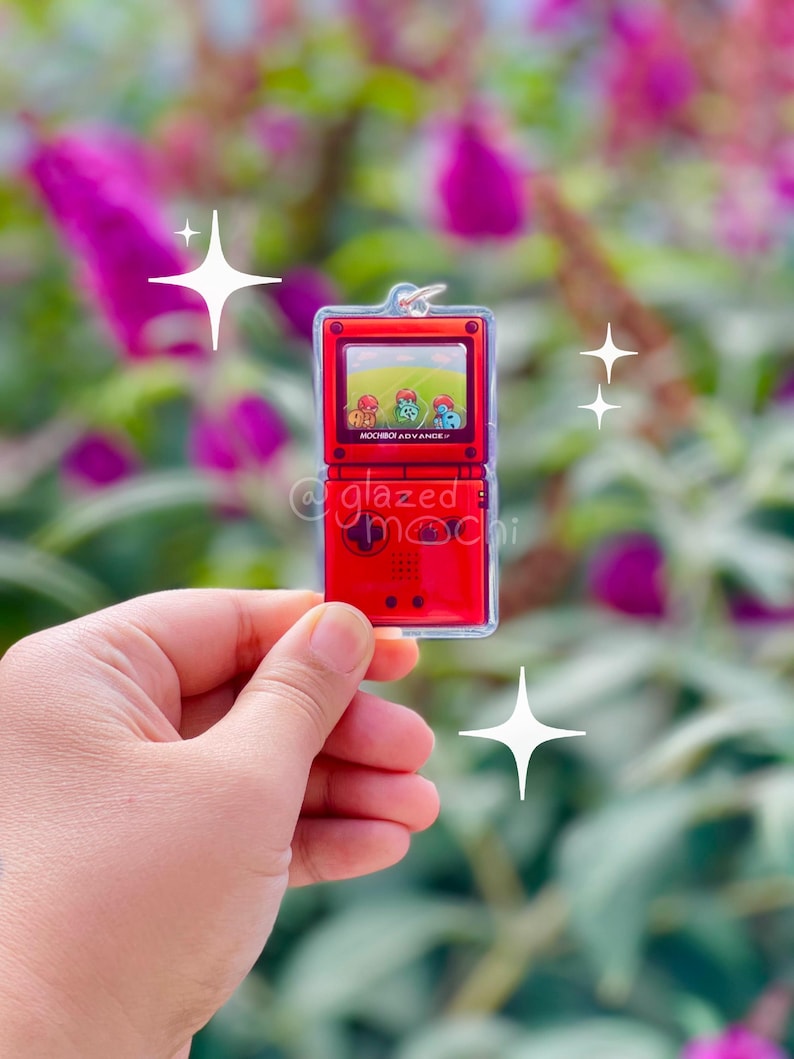 Pokemon Gameboy Acrylic Shaker Keychain – Starter Pokemon Charm - Etsy