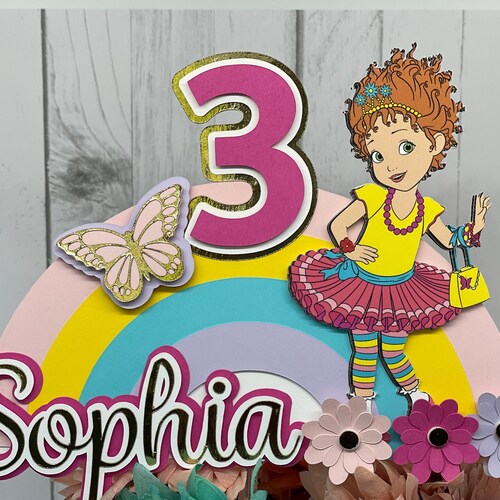 Fancy Nancy Cake Topper Fancy Nancy Birthday - Etsy