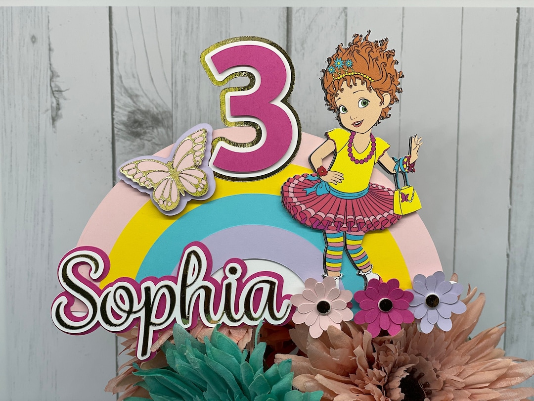 Fancy Nancy Cake Topper Fancy Nancy Birthday - Etsy