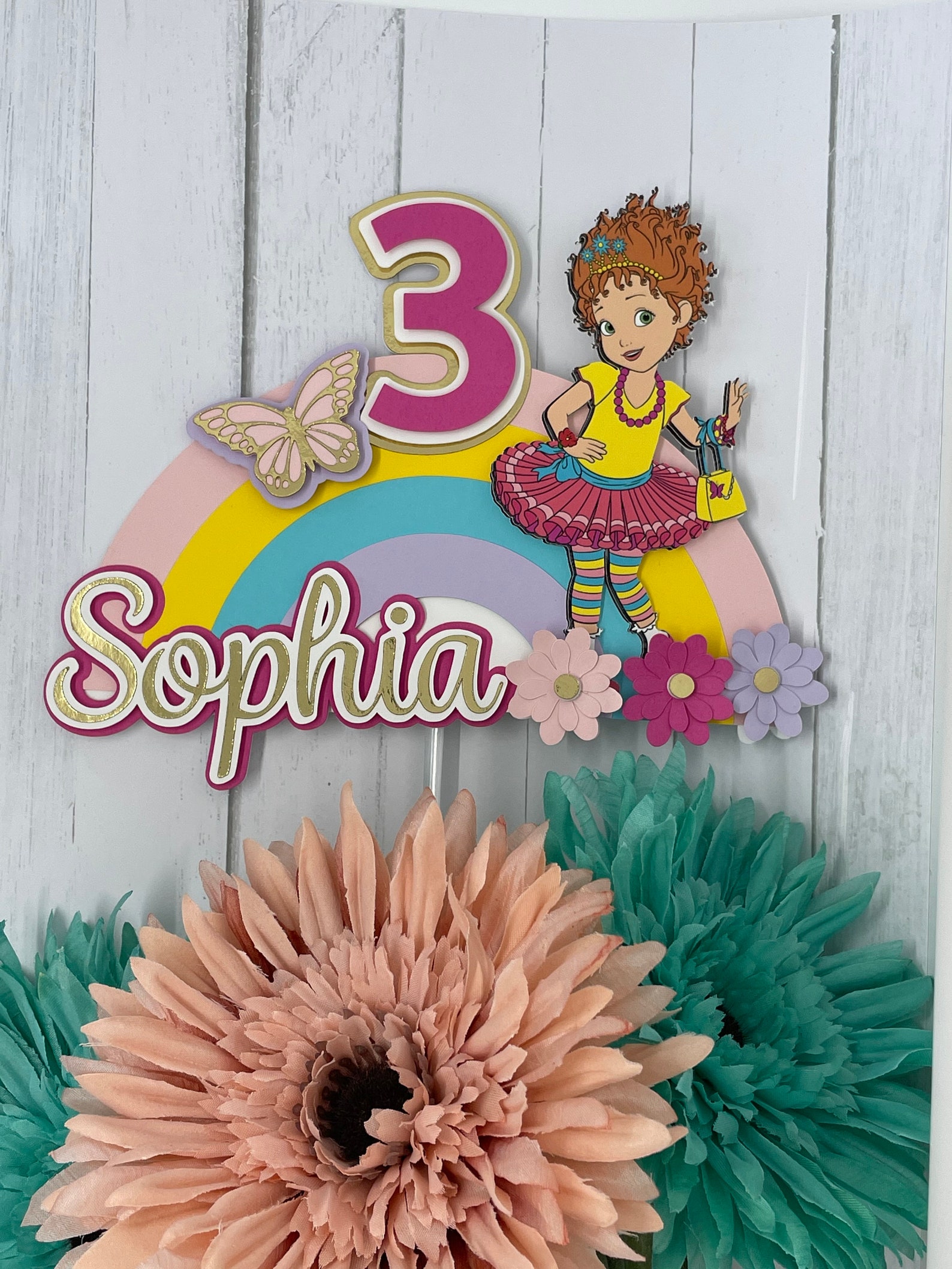 Fancy Nancy Cake Topper Fancy Nancy Birthday - Etsy