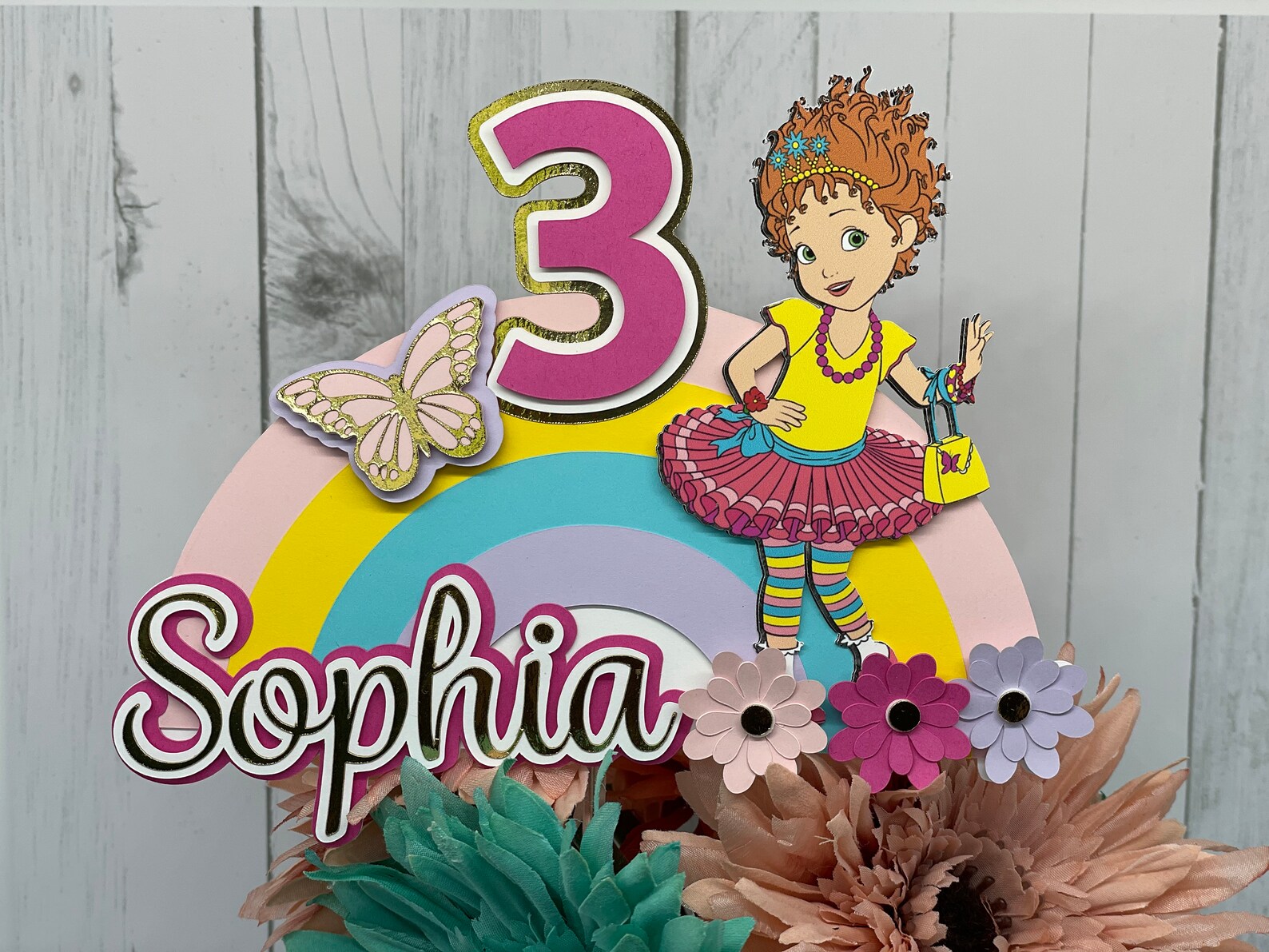 Fancy Nancy Cake Topper Fancy Nancy Birthday - Etsy