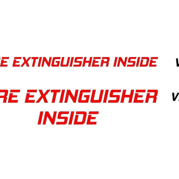 Fire Extinguisher Sticker - Etsy