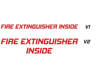 Fire Text Sticker - Etsy