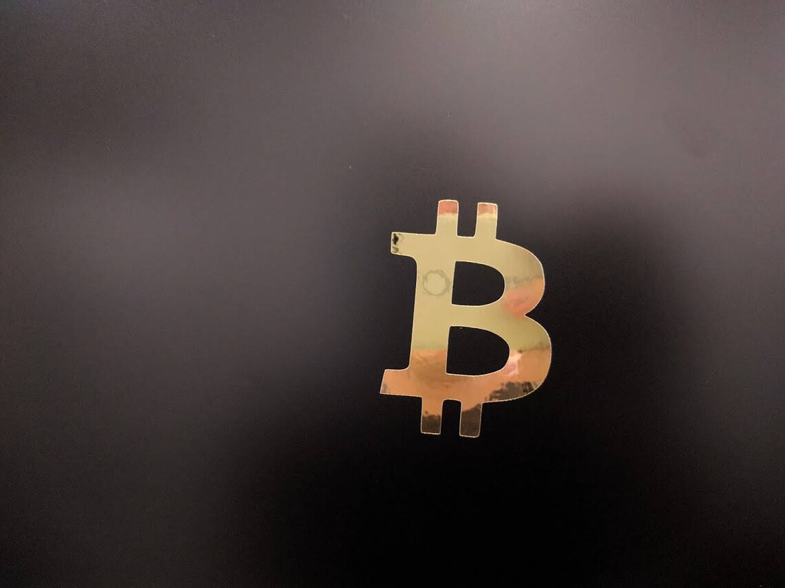 Bitcoin Logo Vinyl Decal Sticker - Etsy