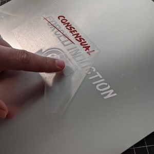 Consensual Induction Turbo Vinyl Decal Sticker - Etsy