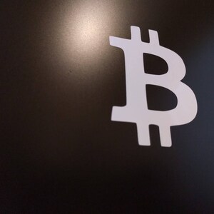 Bitcoin Logo Vinyl Decal Sticker - Etsy