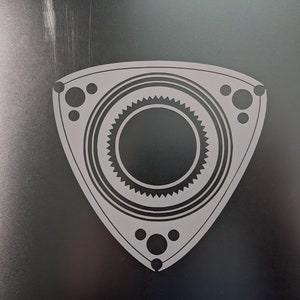 Rotary Rotor Vinyl Decal Sticker - Etsy