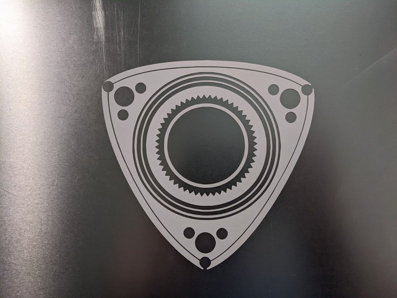 Rotary Rotor Vinyl Decal Sticker - Etsy