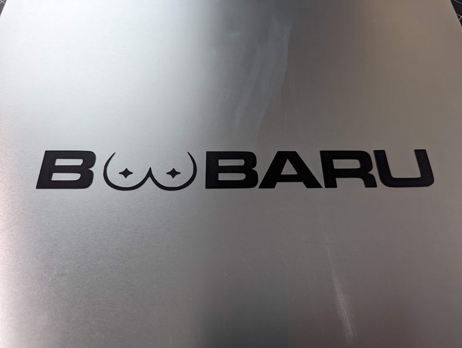 Boobaru Vinyl Decal Sticker - Etsy