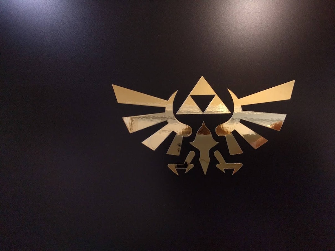 Triforce Crest Vinyl Sticker Decal - Etsy