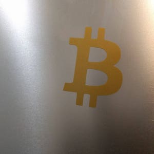 Bitcoin Logo Vinyl Decal Sticker - Etsy