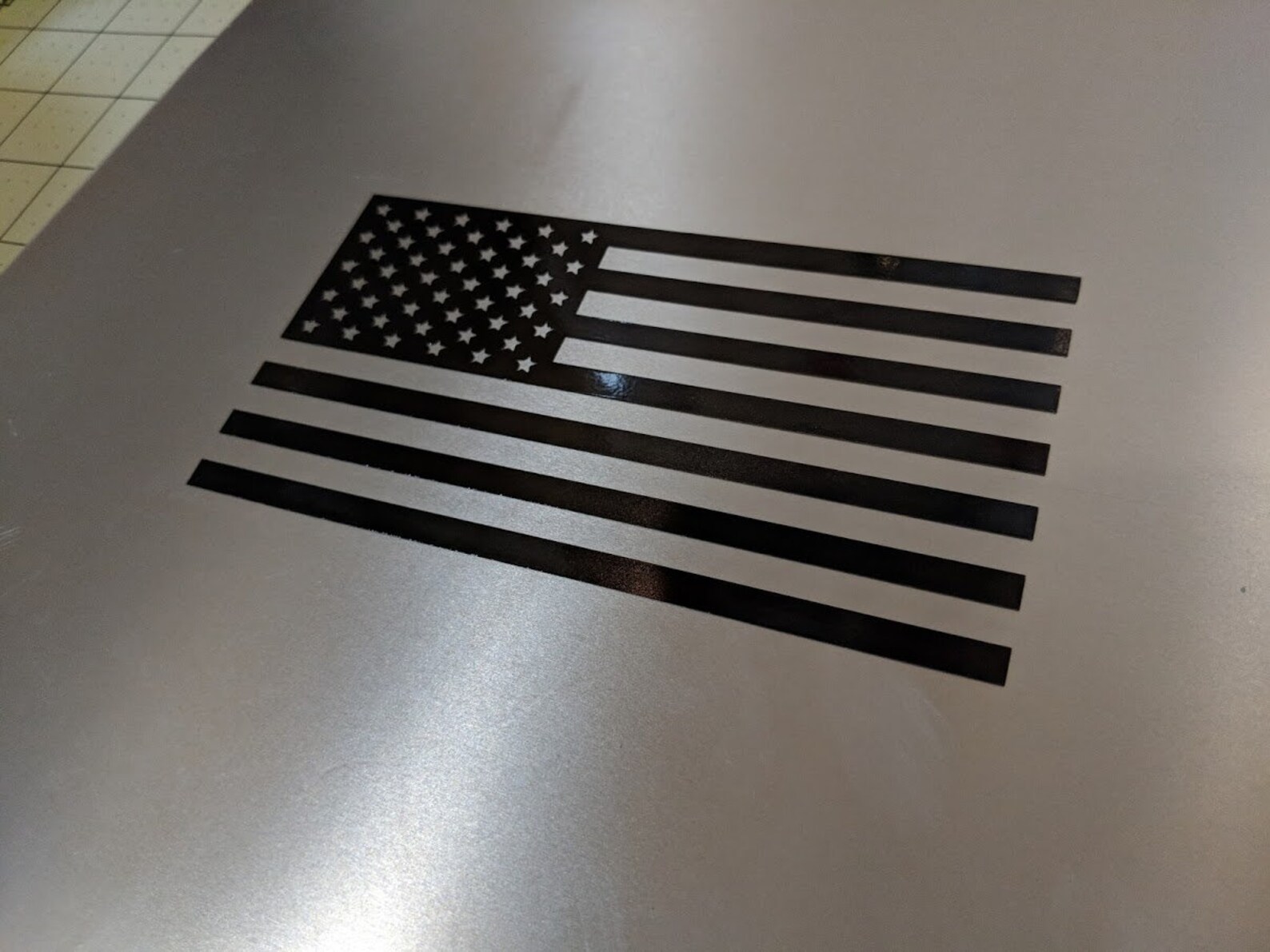 American Flag Reflective Vinyl Decal Sticker | Etsy