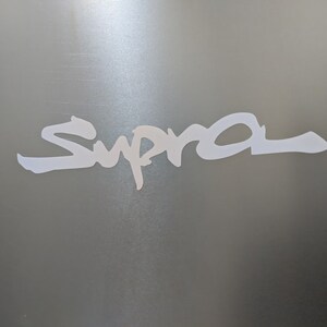 Supra Logo Text Vinyl Decal Sticker - Etsy Canada