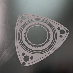 Rotary Rotor Vinyl Decal Sticker - Etsy