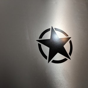 ARMY Style Star Vinyl Decal Sticker - Etsy