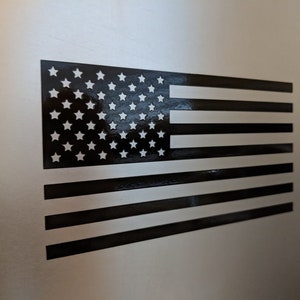 American Flag Reflective Vinyl Decal Sticker - Etsy