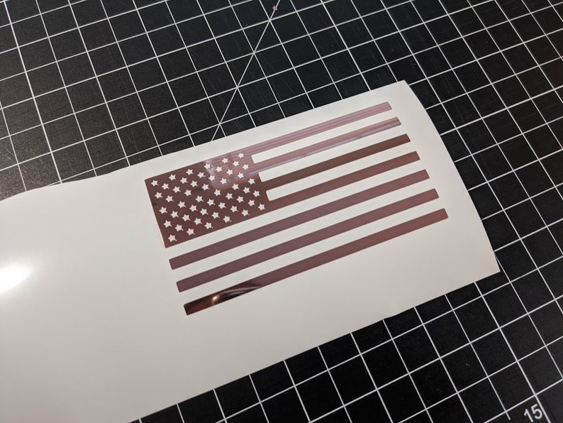 Large Size American Flag Vinyl Decal Sticker - Etsy