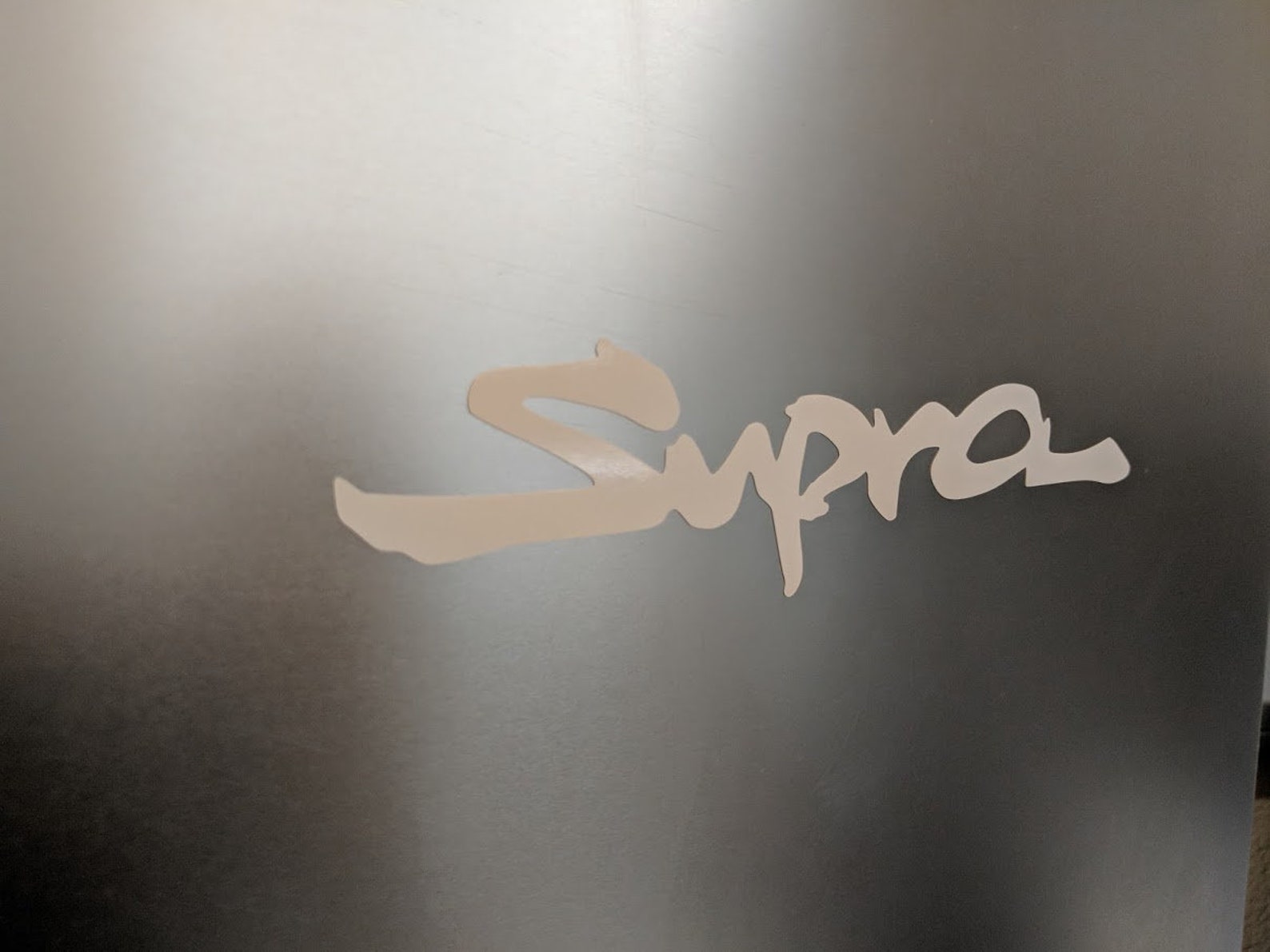 Supra Logo Text Vinyl Decal Sticker - Etsy