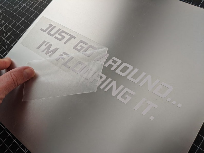 Just Go Around ... I'M Flooring It. Vinyl Decal Sticker - Etsy Australia