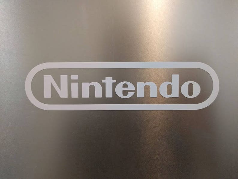 Nintendo Logo NES Vinyl Decal Sticker | Etsy