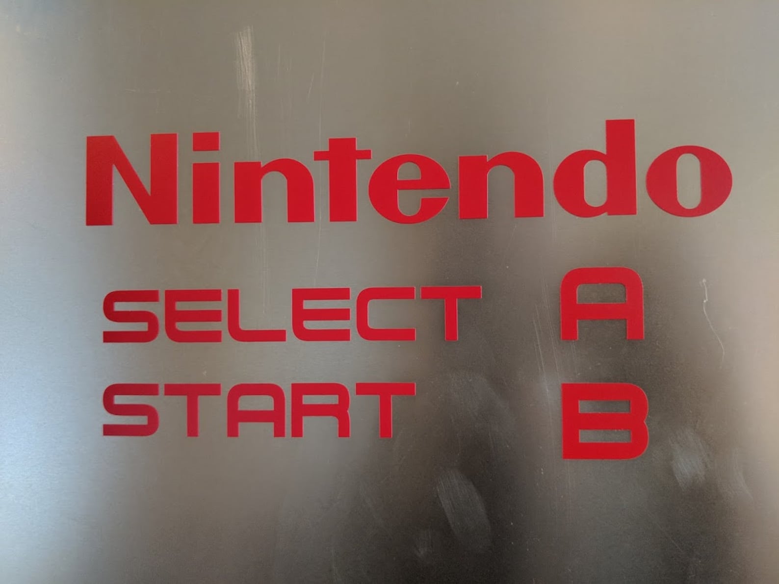 Nintendo Table or Wall Controller Start Select B A Decal - Etsy