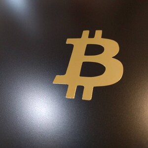 Bitcoin Logo Vinyl Decal Sticker - Etsy