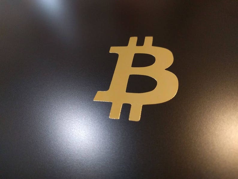 Bitcoin Logo Vinyl Decal Sticker | Etsy