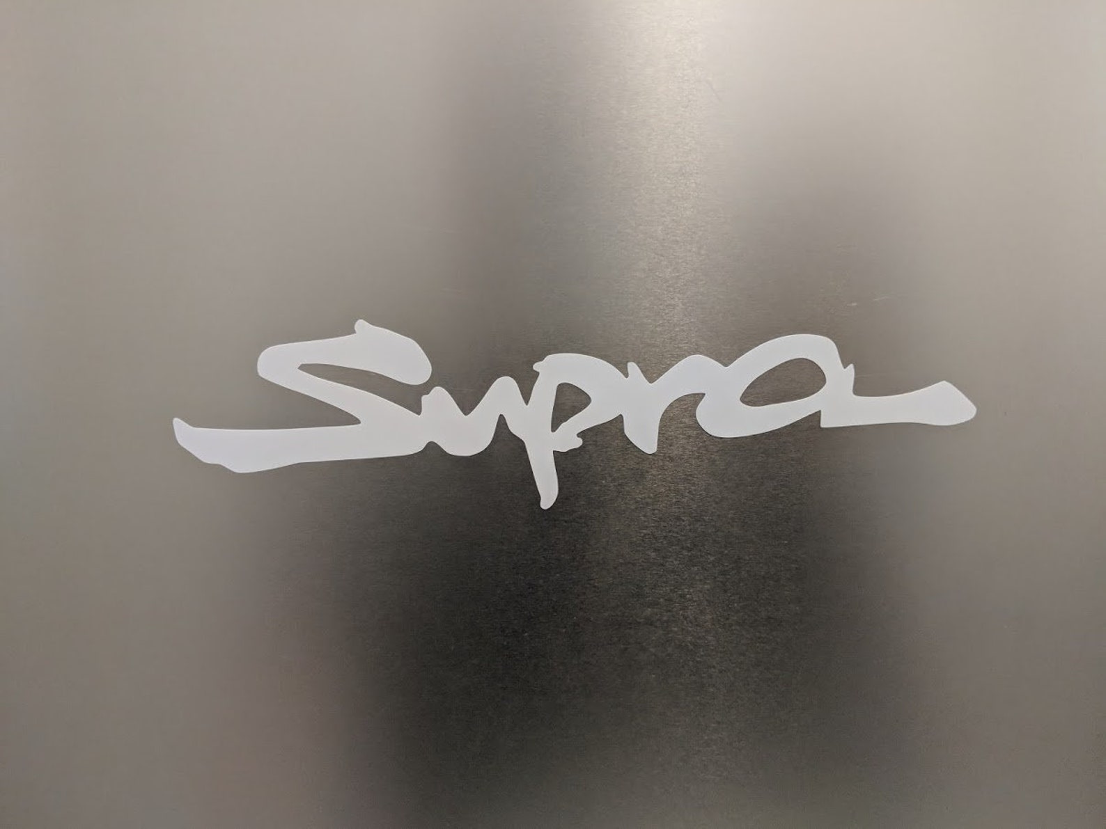 Supra Logo Text Vinyl Decal Sticker - Etsy