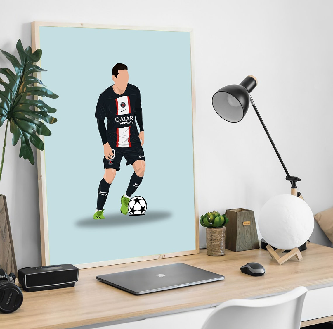Lionel Messi PSG Digital Instant Download Print Football - Etsy