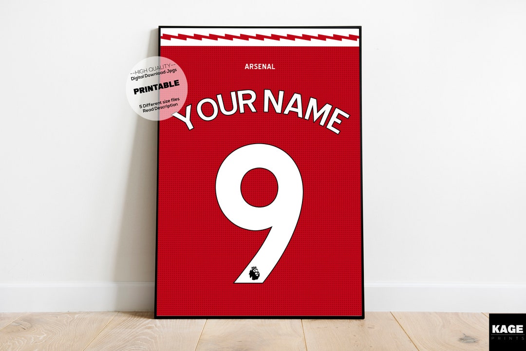Buy Arsenal Personalized Football Jersey, Customized Sports Apparel ...