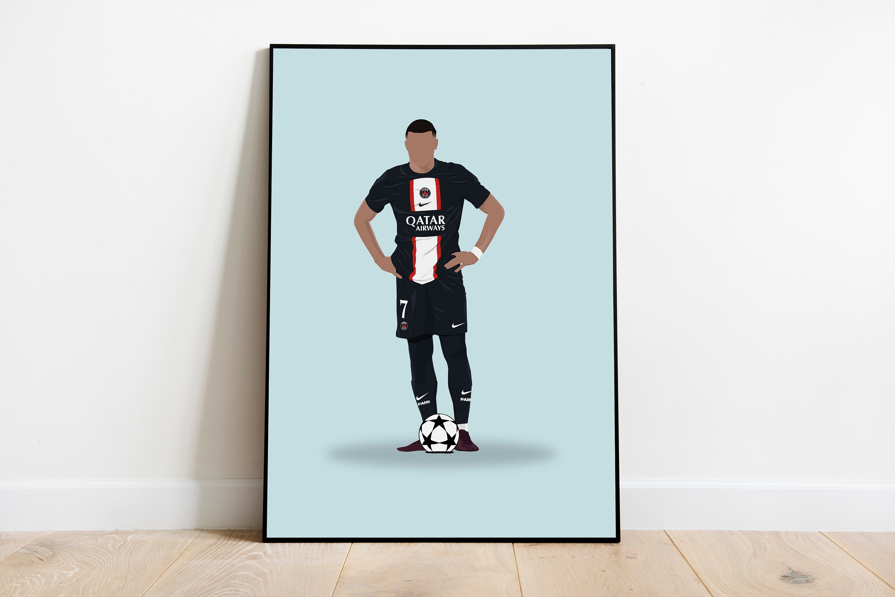Kylian Mbappe PSG Digital Instant Download Print Football - Etsy
