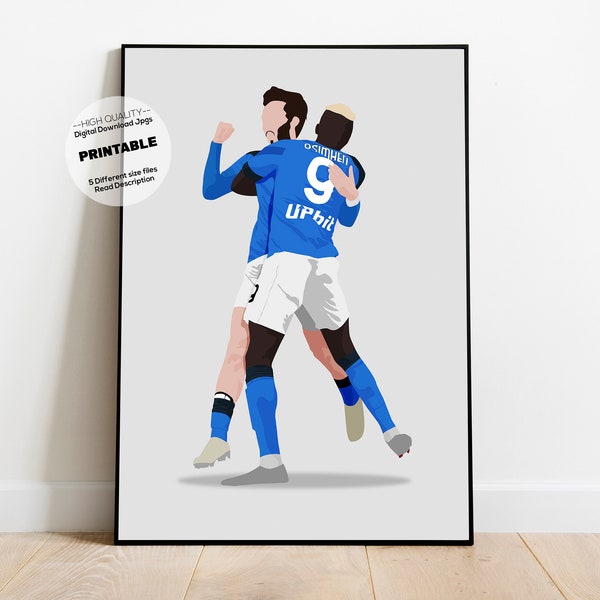 Osimhen Poster - Etsy