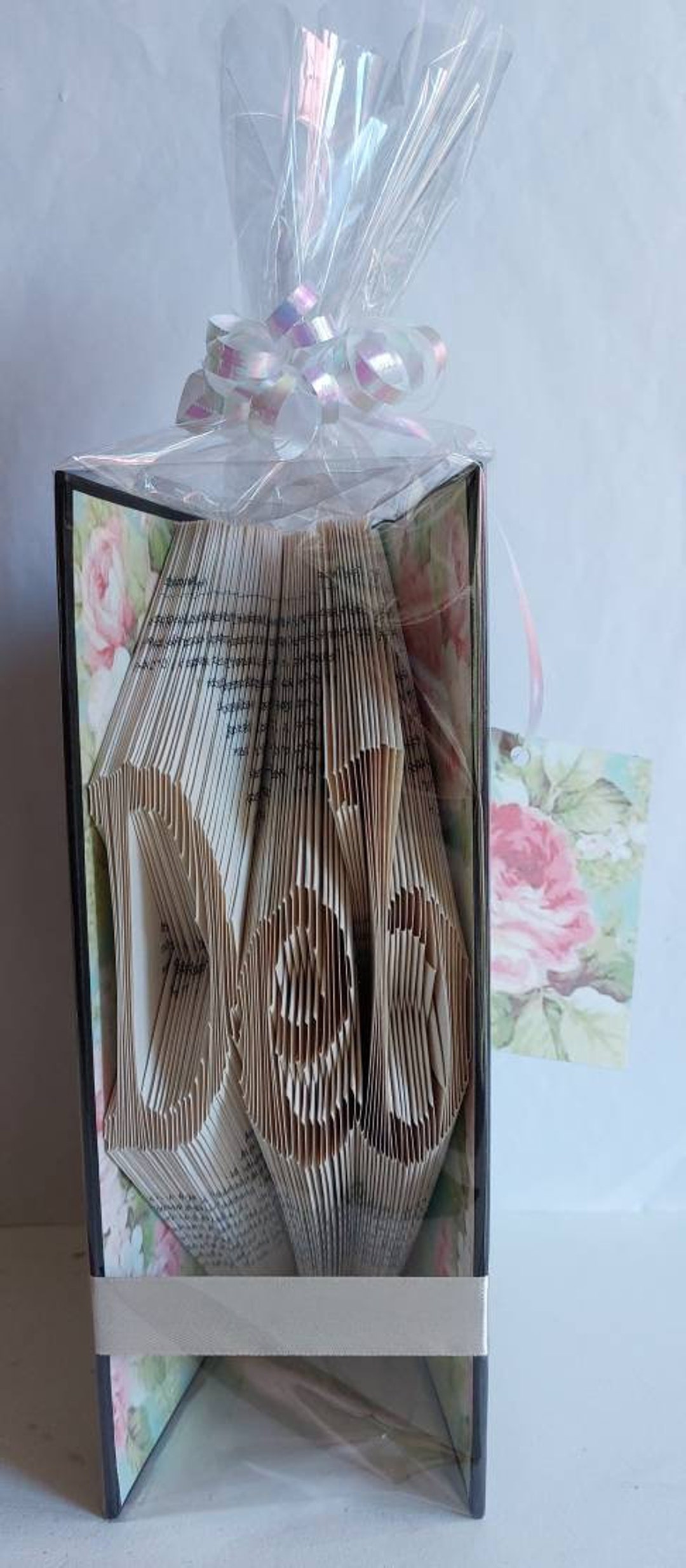 Name Folded Into A Book, Custom Birthday Gift for Book Lover - Etsy