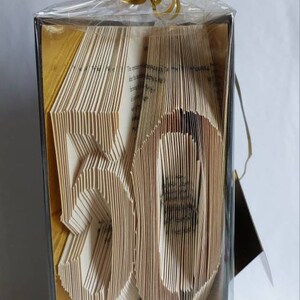50th Wedding Anniversary Book Fold 50th Wedding Gift Golden - Etsy